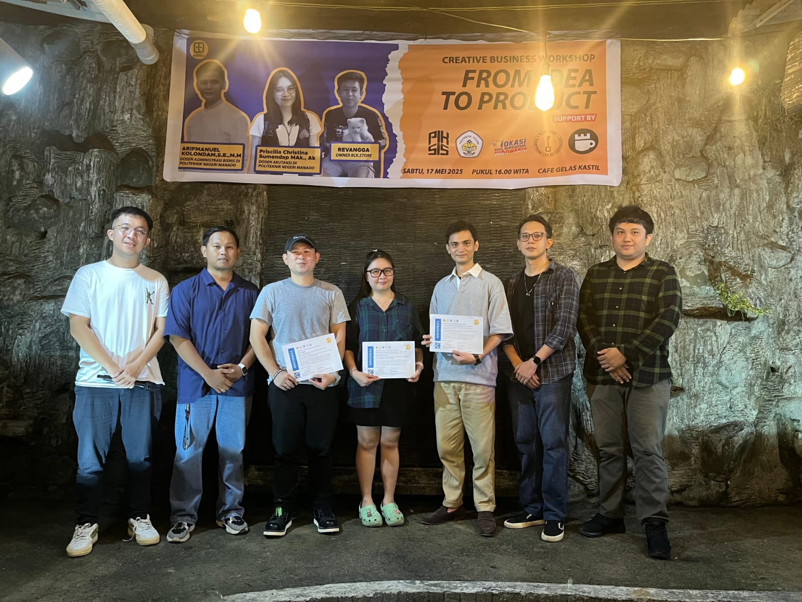 Jurusan AB Polimdo Sukseskan PKM Creative Business Workshop: From Idea ...